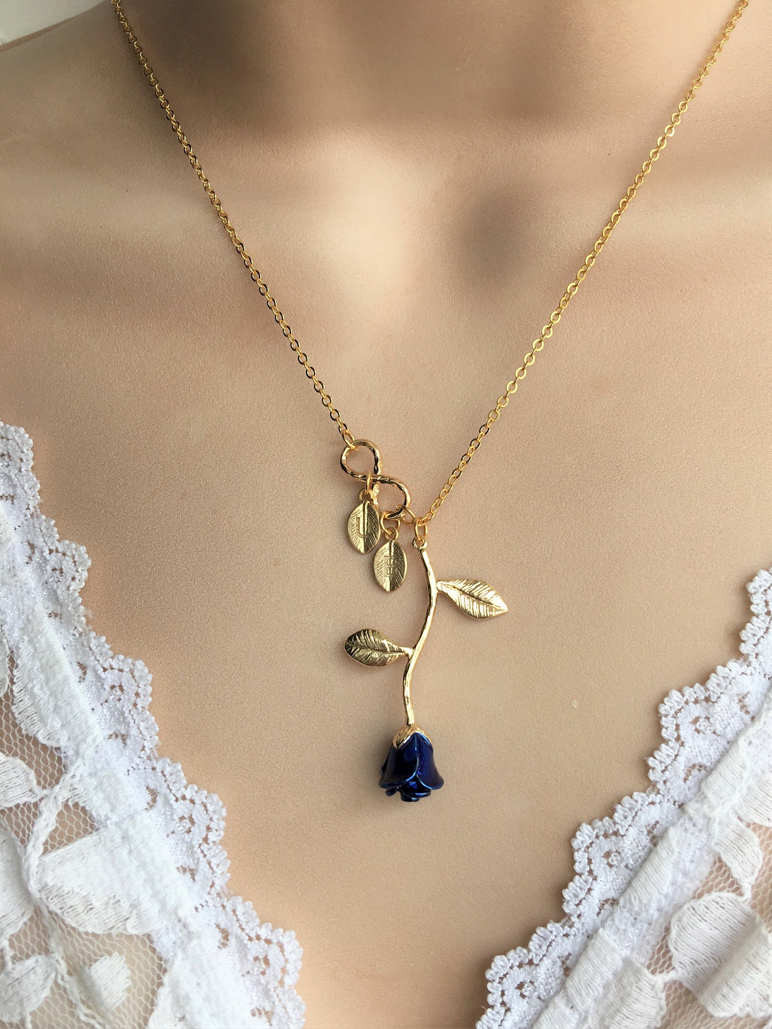 Pink Necklace Pink Pendant Necklace Pink Bridesmaids Pink - Etsy