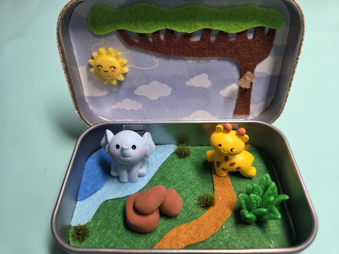 Frolicking in the Sun. Altoid Tin Miniature Playset. Pocket Pal. Pocket ...