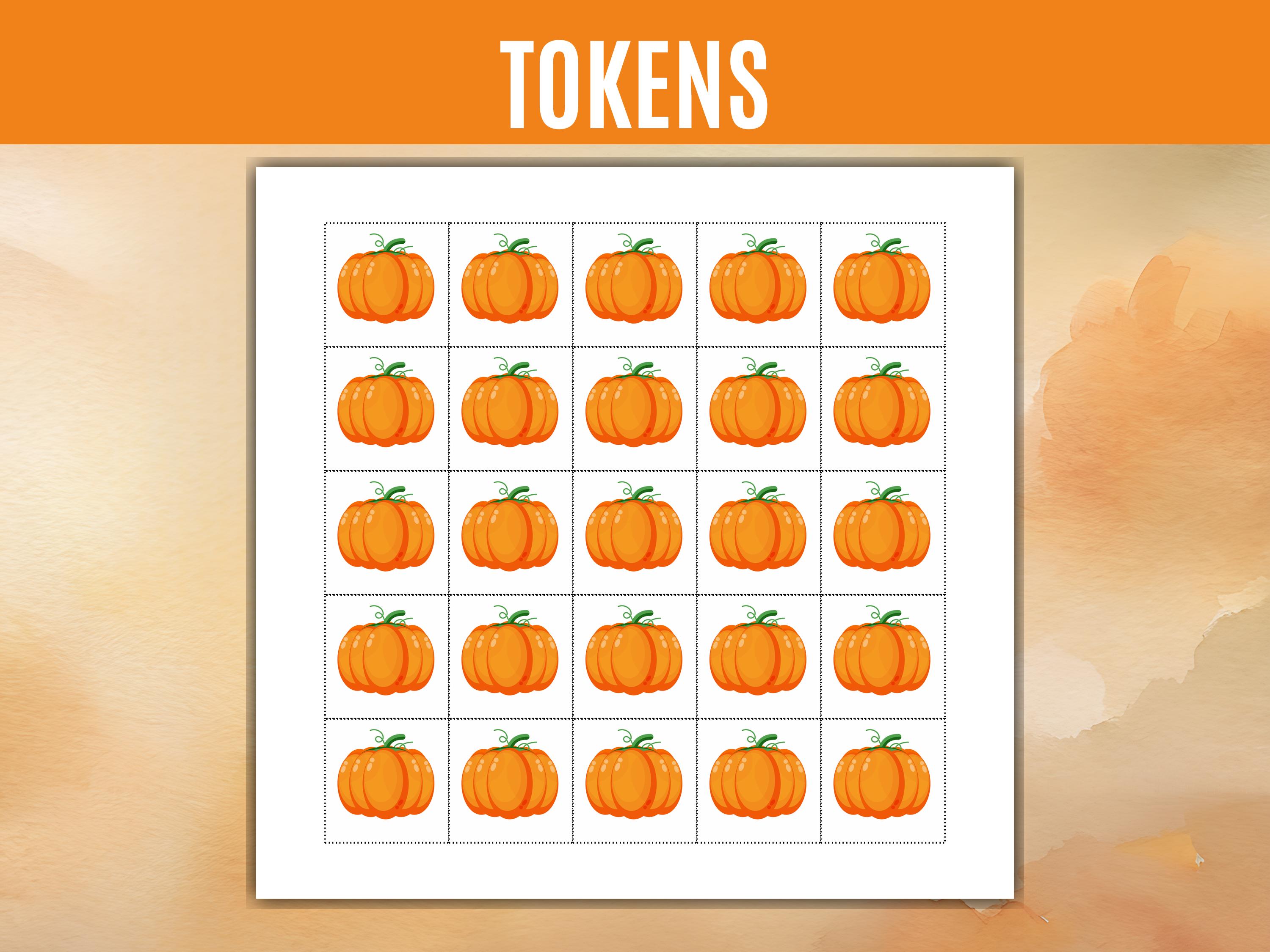 Fall Bingo Game, 50 Printable Autumn Bingo Cards, Fall Festival ...