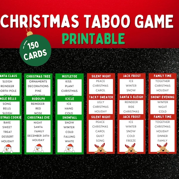 Christmas Game Ideas - Etsy