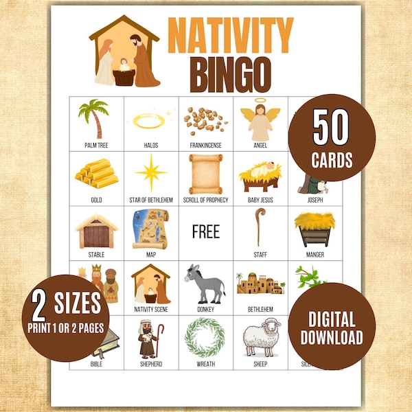 Nativity Christmas Cards - Etsy