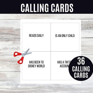 Find Someone Bingo, 75 Printable Ice Breaker Game, Team Building ...