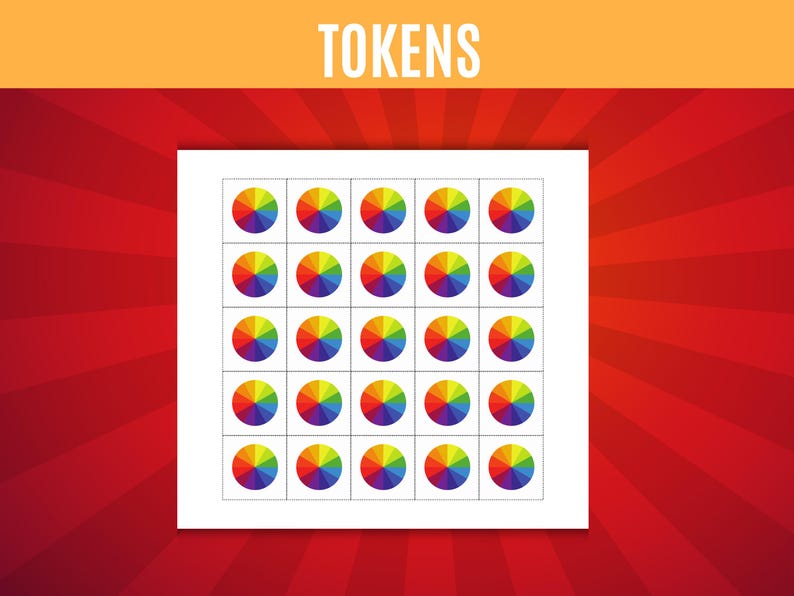 Art Bingo Cards, 50 Printable Part Party, Art Themed, Kids Printable ...