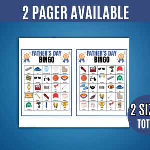 Father's Day Bingo Printable, 75 Father's Day Bingo Cards, Father's Day ...