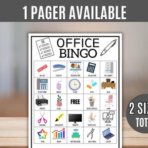 Office Bingo, 50 Printable Office Bingo Cards, Work Bingo Game, Funny ...