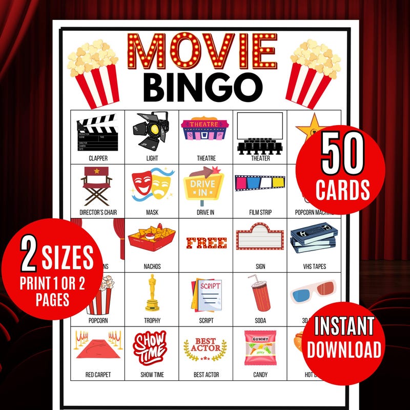 Movie Party Favors - Etsy