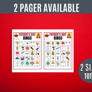 Father's Day Bingo Printable, 75 Father's Day Bingo Cards, Father's Day ...