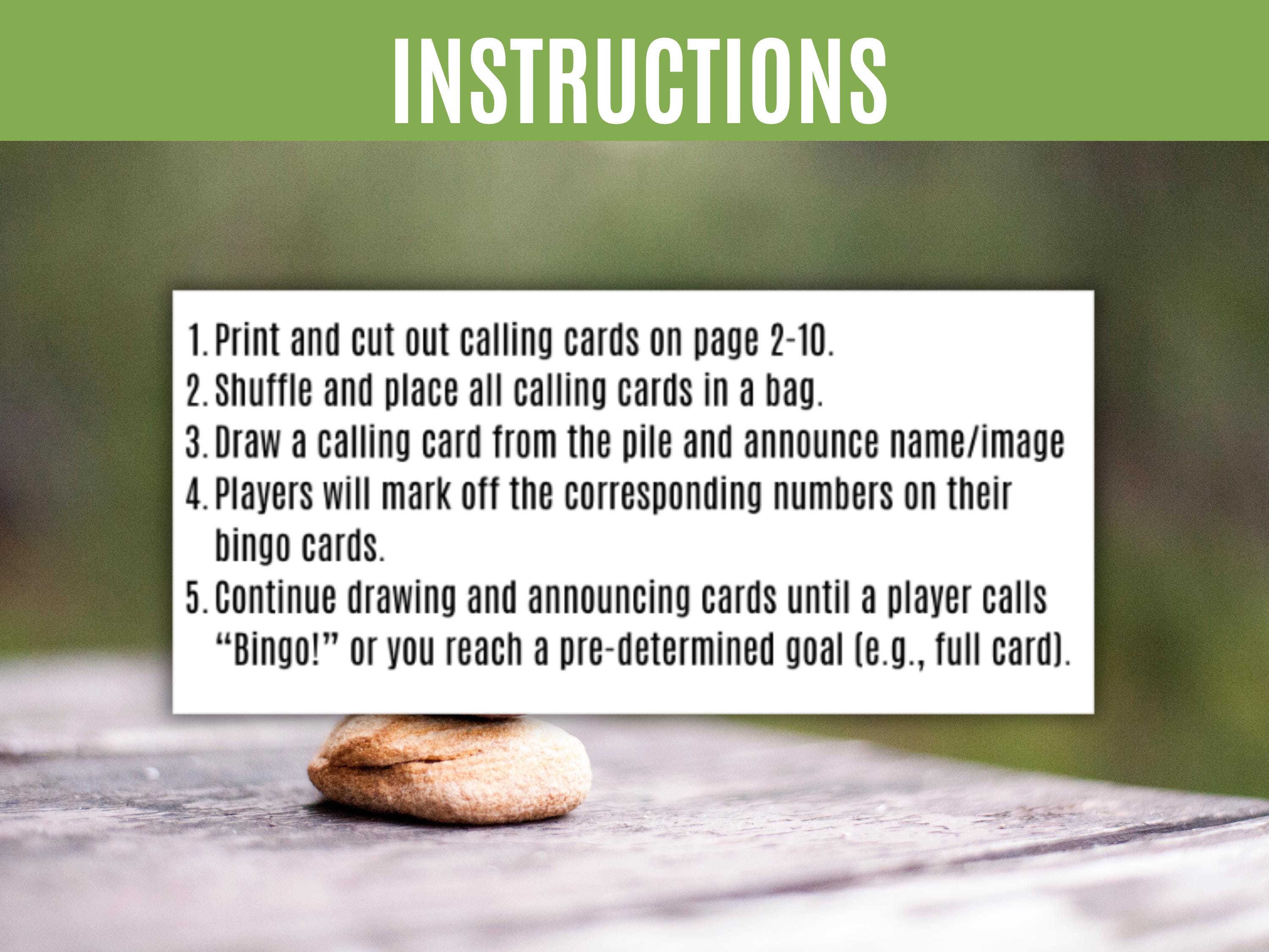 Mindfulness Bingo, 50 Mindfulness Bingo Cards, Wellness Game, Gratitude ...