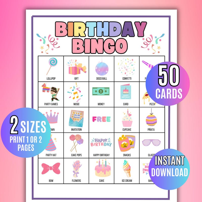 Unique Birthday Cards - Etsy