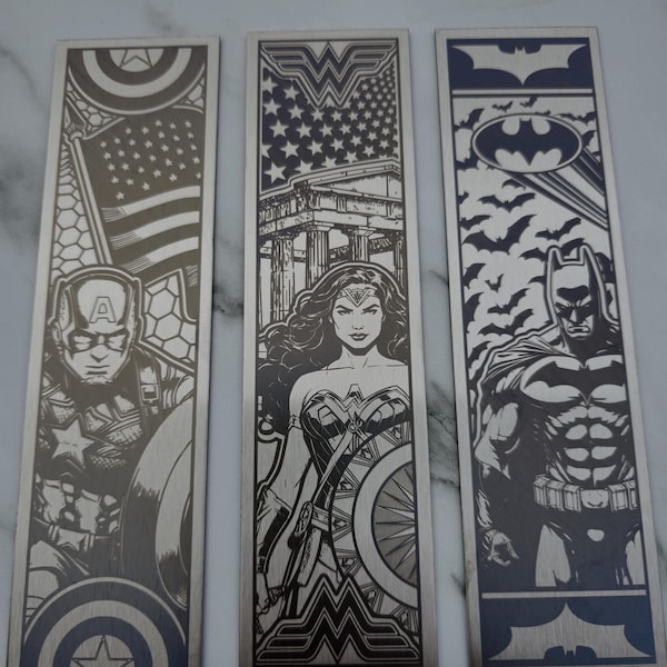 Avengers Bookmark - Etsy