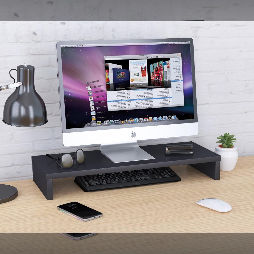 Beautiful Loft Monitor Stand – Elevate & Organize Your Workspace in ...