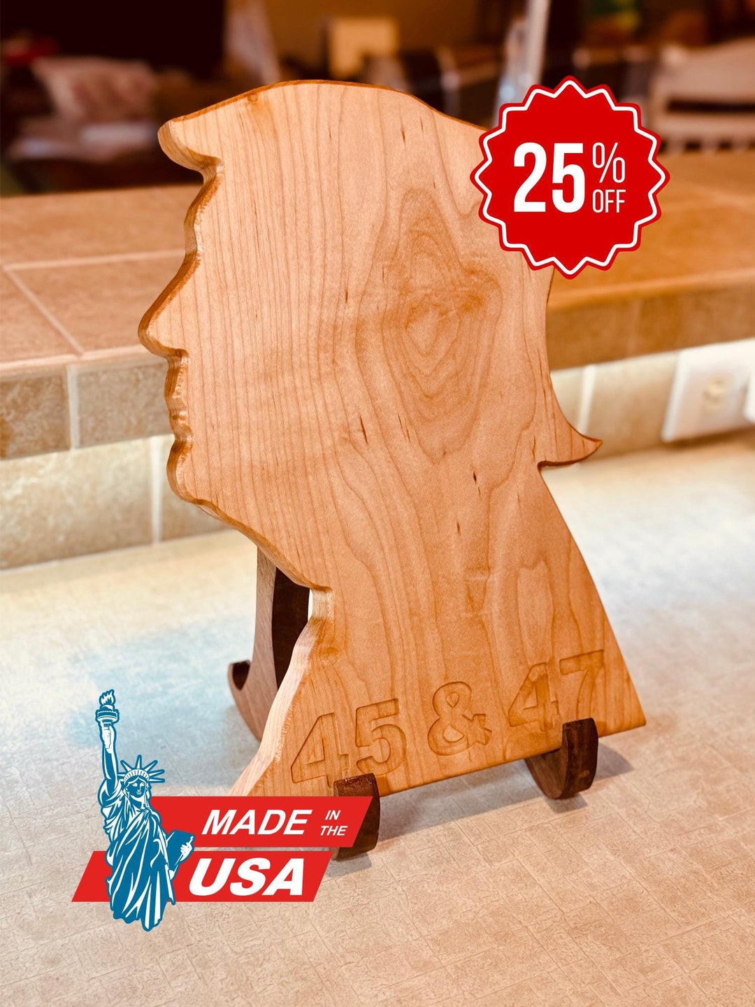 Donald Trump Charcuterie Board, MAGA Gift, Trump Serving Board, Trump ...