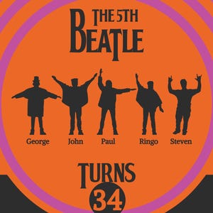 Editable Beatles Theme Birthday Party Invite Card Help Invitation ...