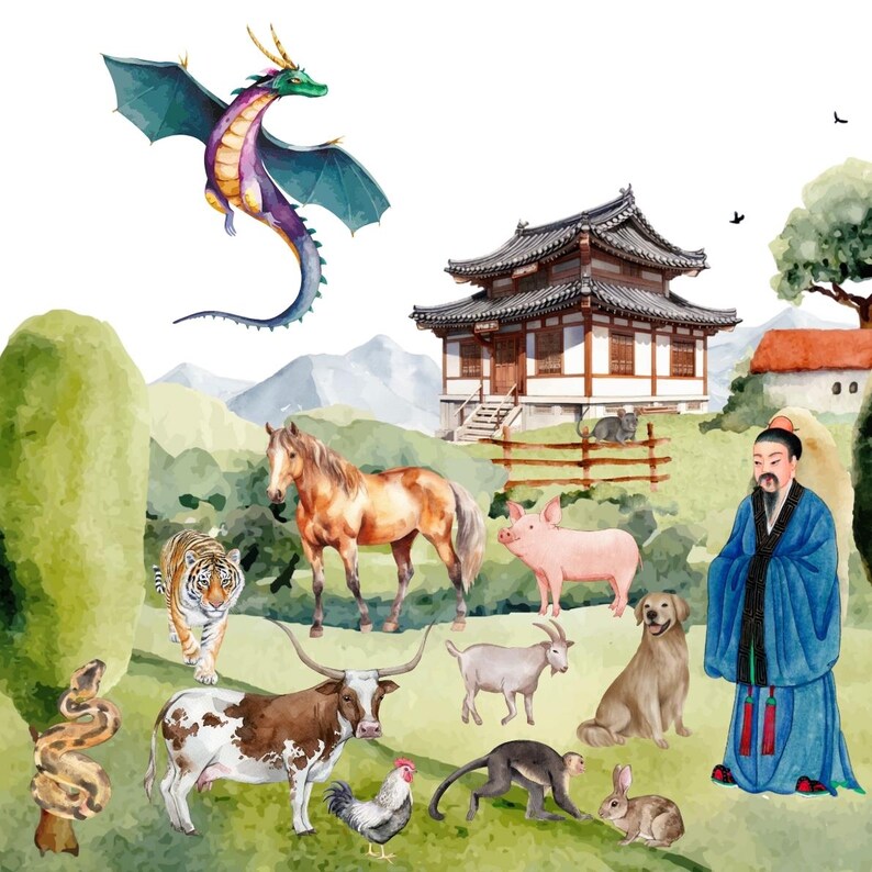 Lunar New Year Chinese Zodiac Printable: Interactive Storytelling ...