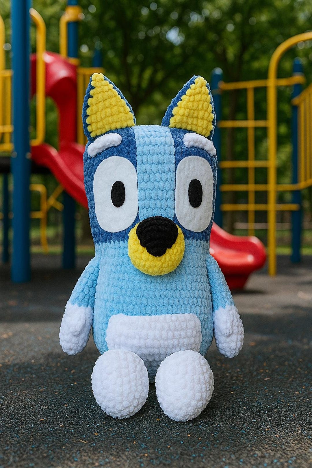 Handmade Crochet Blue Heeler Stuffed Dog - Etsy