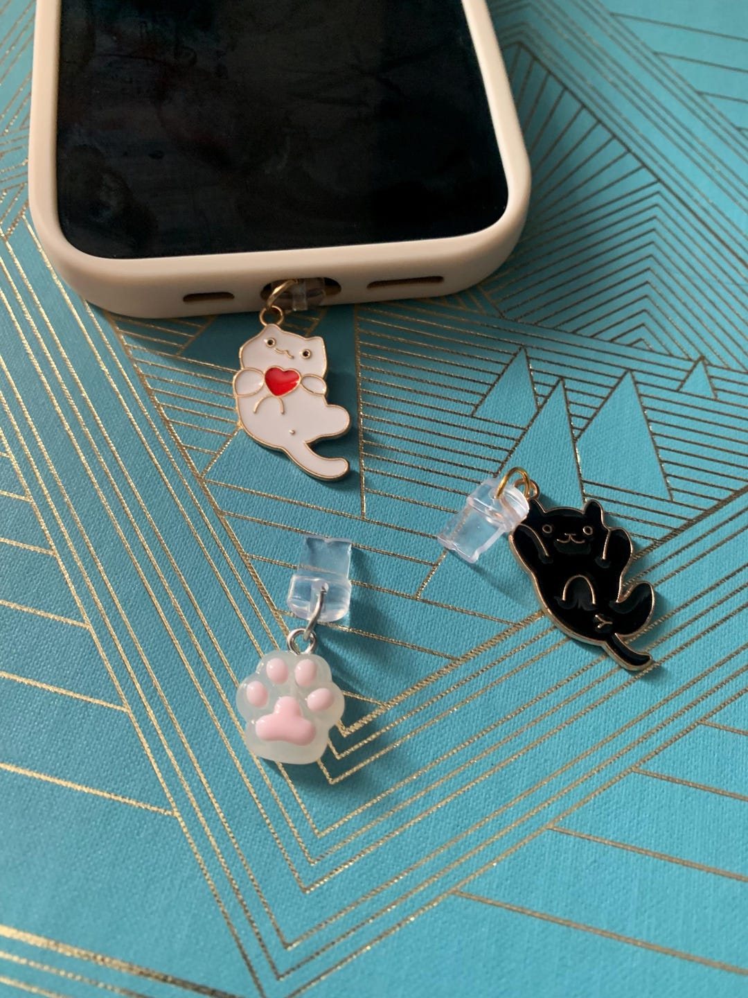 Purrfect Cat Dust Plugs for Phones - for Type-c & Lightning Ports - Etsy