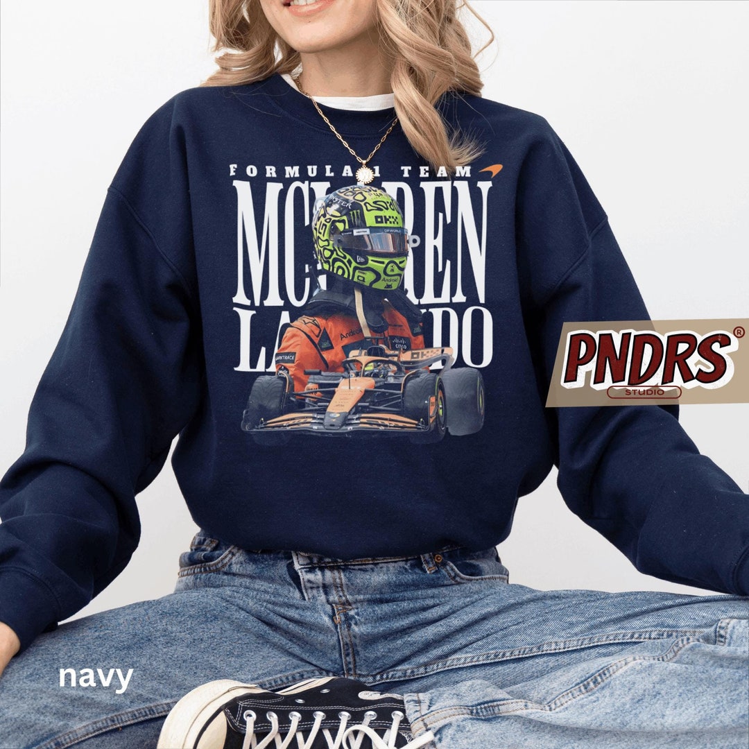 Lando Norris Mclaren F1 Sweatshirt, Vintage Mclaren Sweater, Norris 4 ...