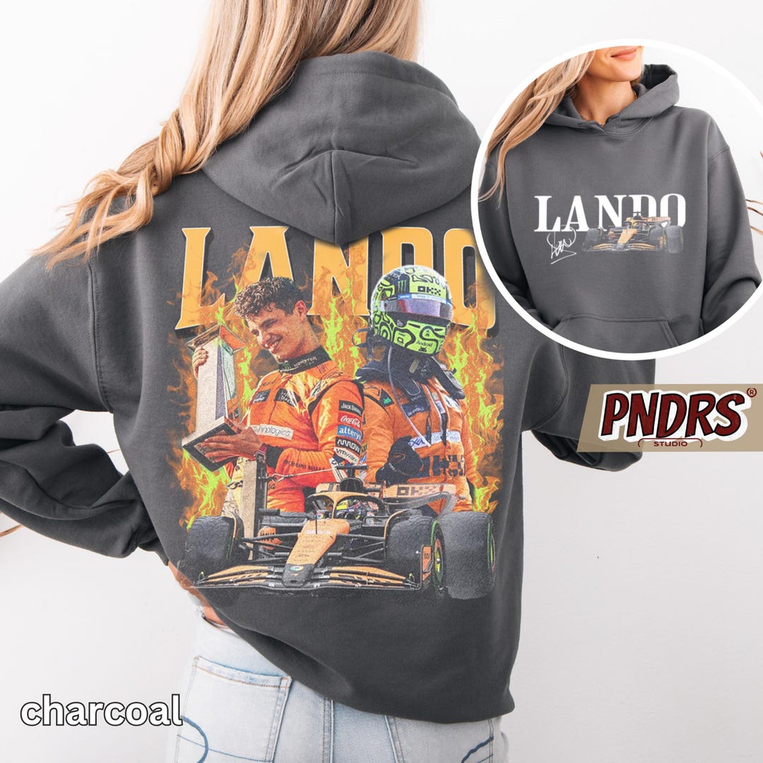 Lando Norris Vintage Hoodie, Mclaren F1 Norris Sweatshirt, Formula 1 ...