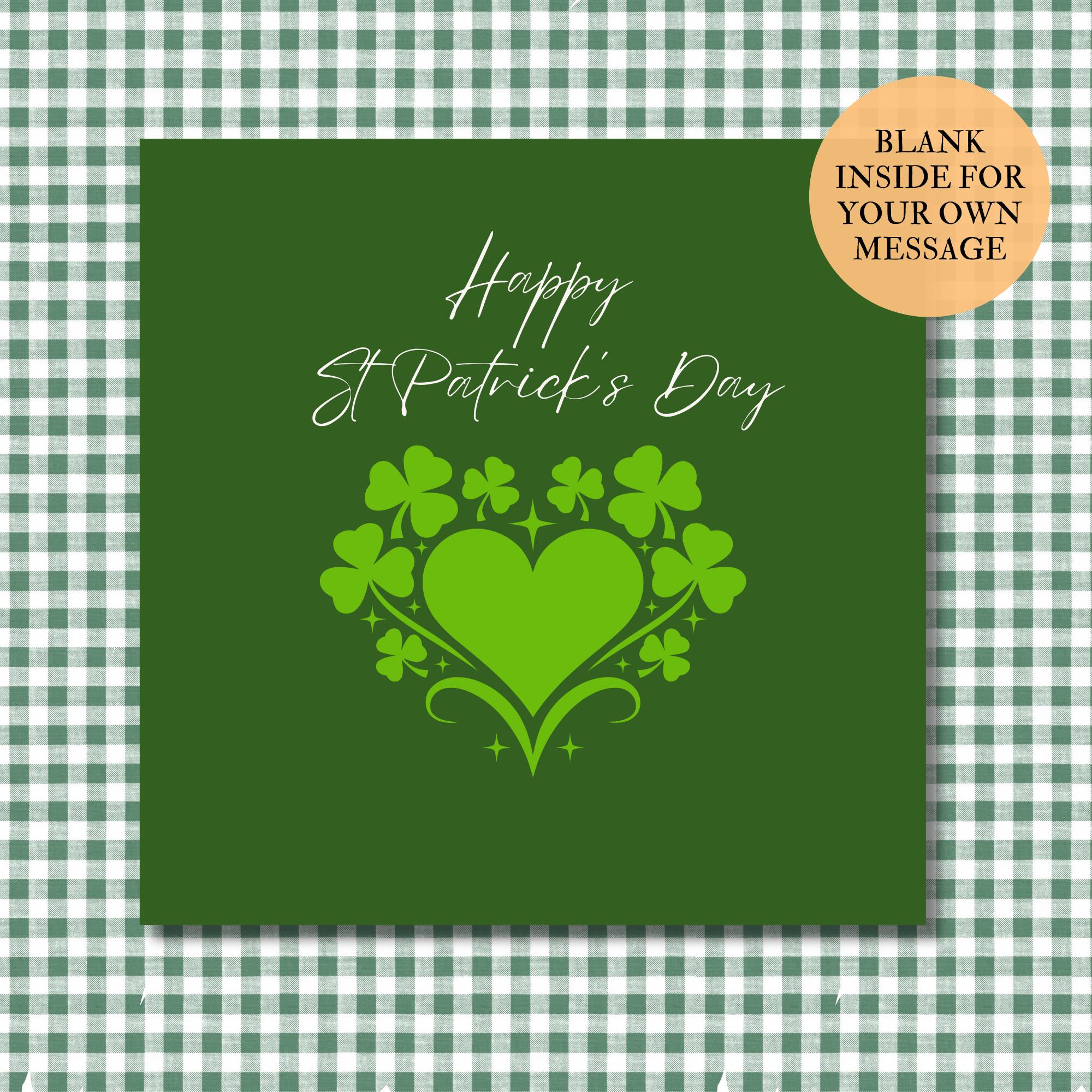 Lá Fhéile Pádraig Sona Dhuit | St Patrick's Day Card | Irish and ...