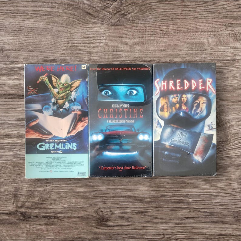 Horror Movie VHS Lot - Pick One or More! Updated - Etsy