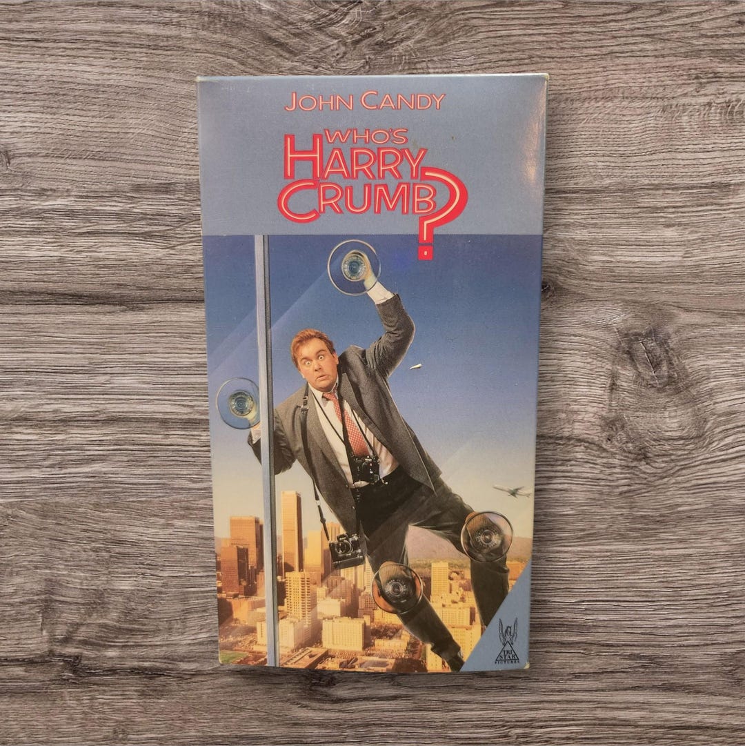 Who's Harry Crumb VHS, 1989 John Candy - Etsy