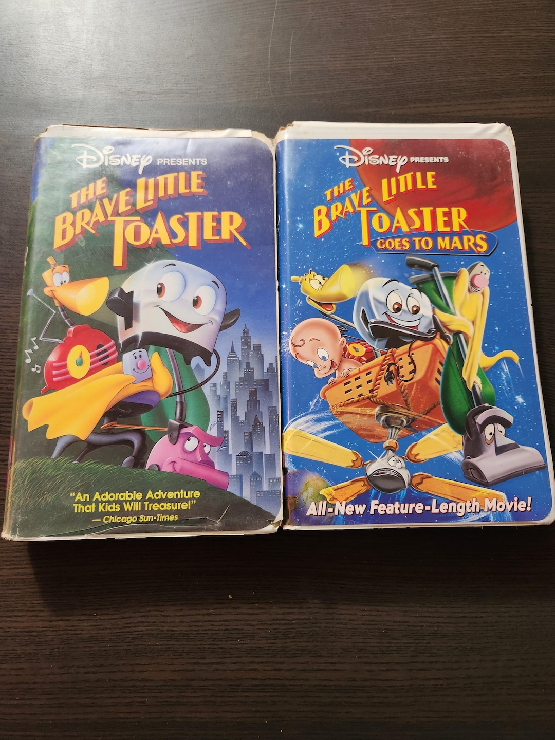 The Brave Little Toaster (VHS, 1988) and the Brave Little Toaster Goes ...