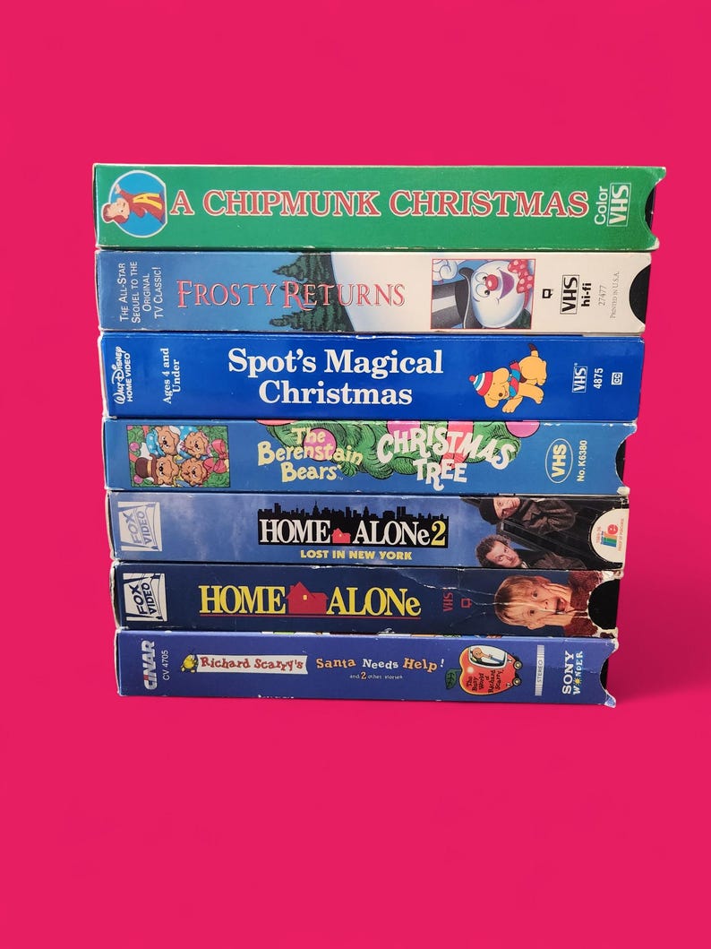 Christmas VHS Movies | Pick One or More | Buy 2 Get 1 FREE! - Etsy