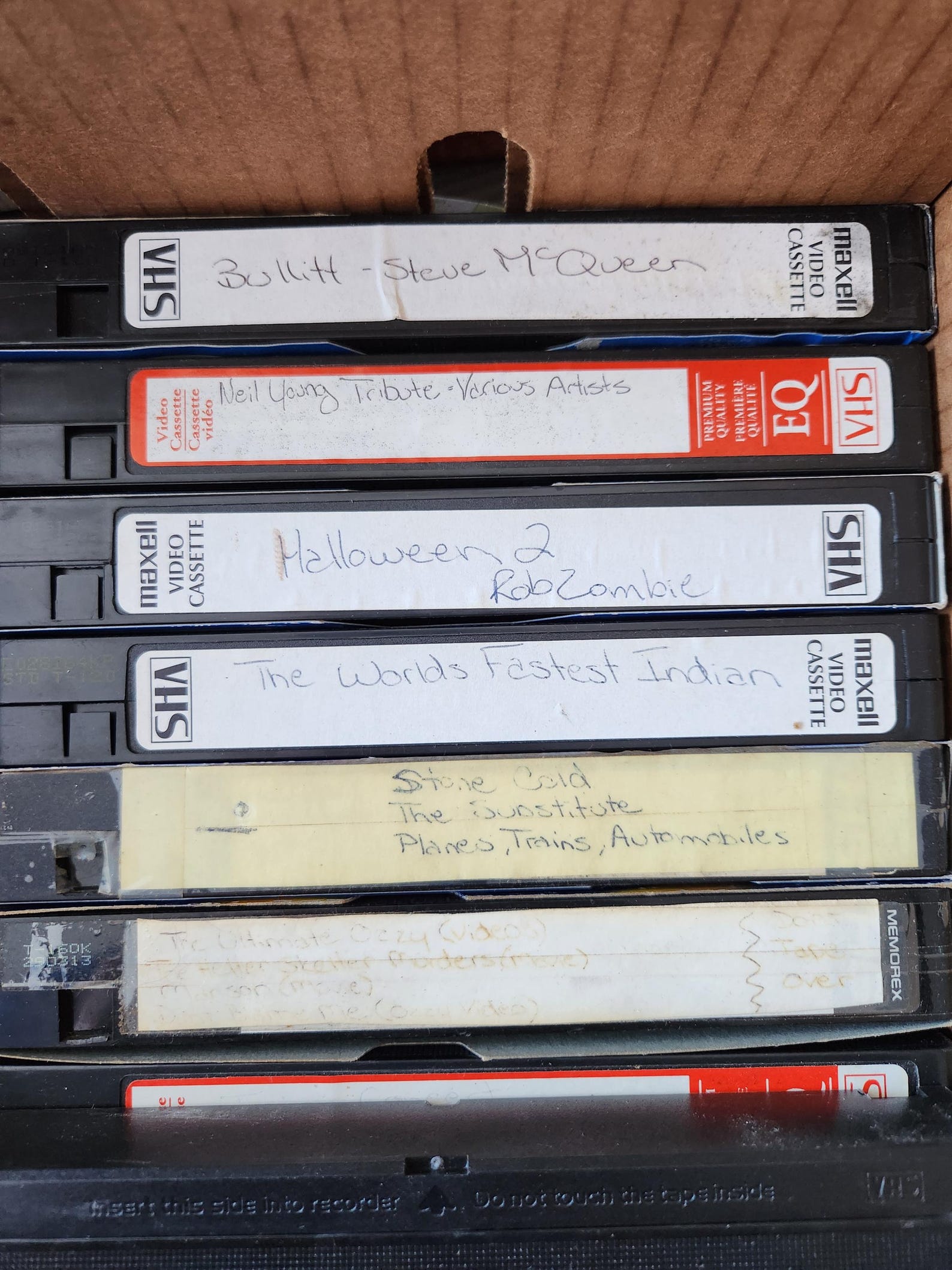 Lot of 22 Recordable Blank VHS Tapes Various Brands - Sold as Blank ...