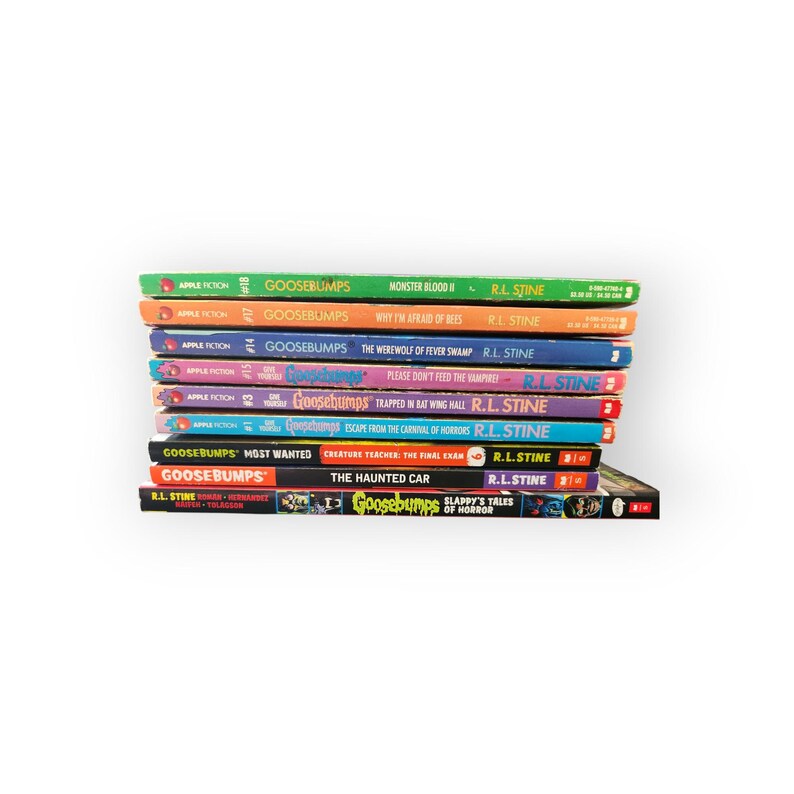 Goosebumps Book Lot / Rare / R.L. Stine / Choose Your Scare / Vintage ...