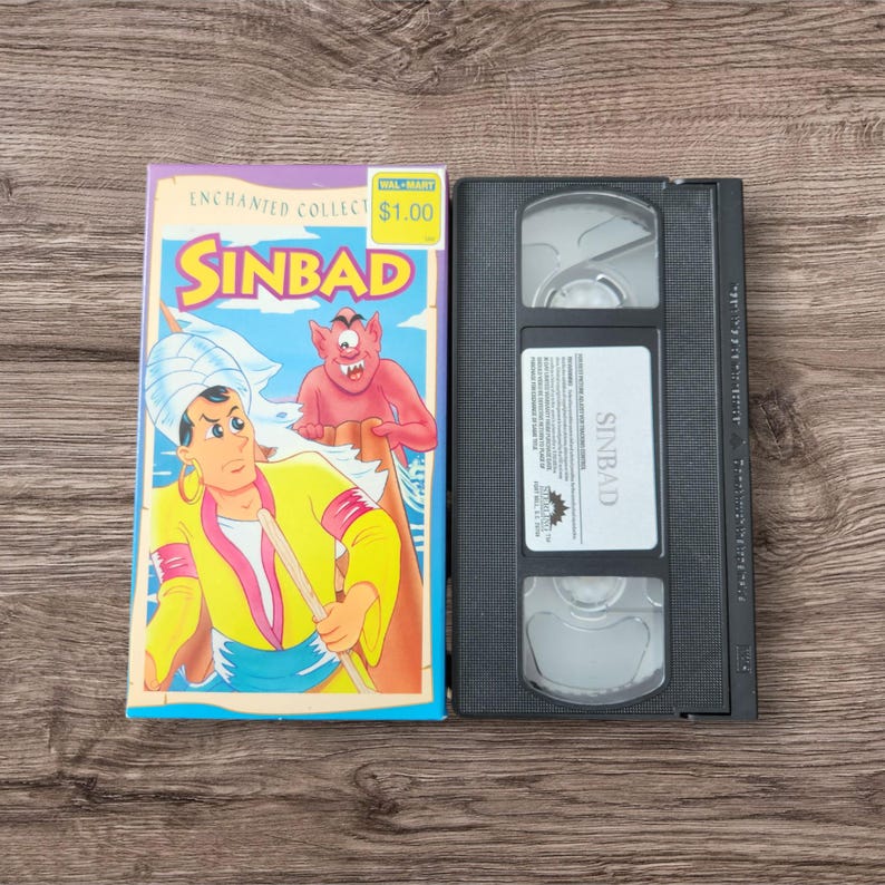 Sinbad Enchanted Collection VHS Tape - Etsy