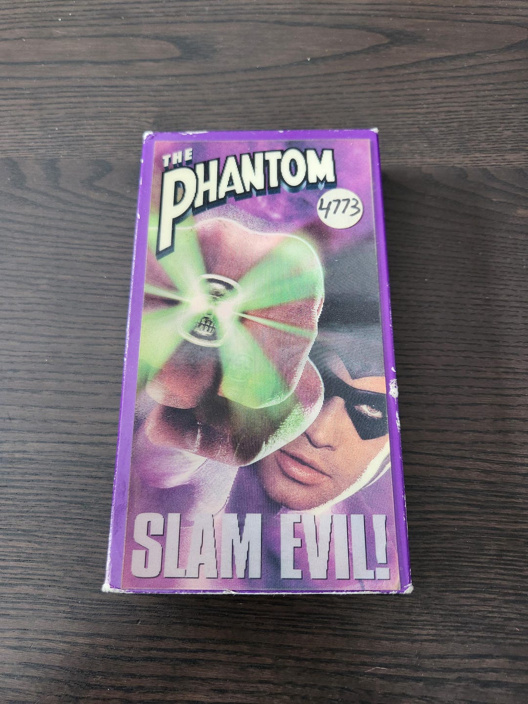 The Phantom VHS, 1996 Holographic Case Billy Zane - Etsy