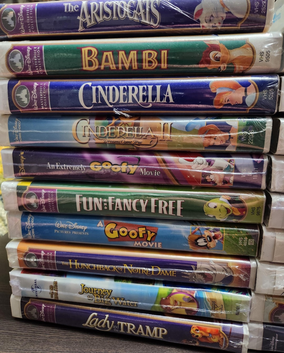 FACTORY SEALED Disney VHS Tapes Buy 2 Get 1 Free - Etsy