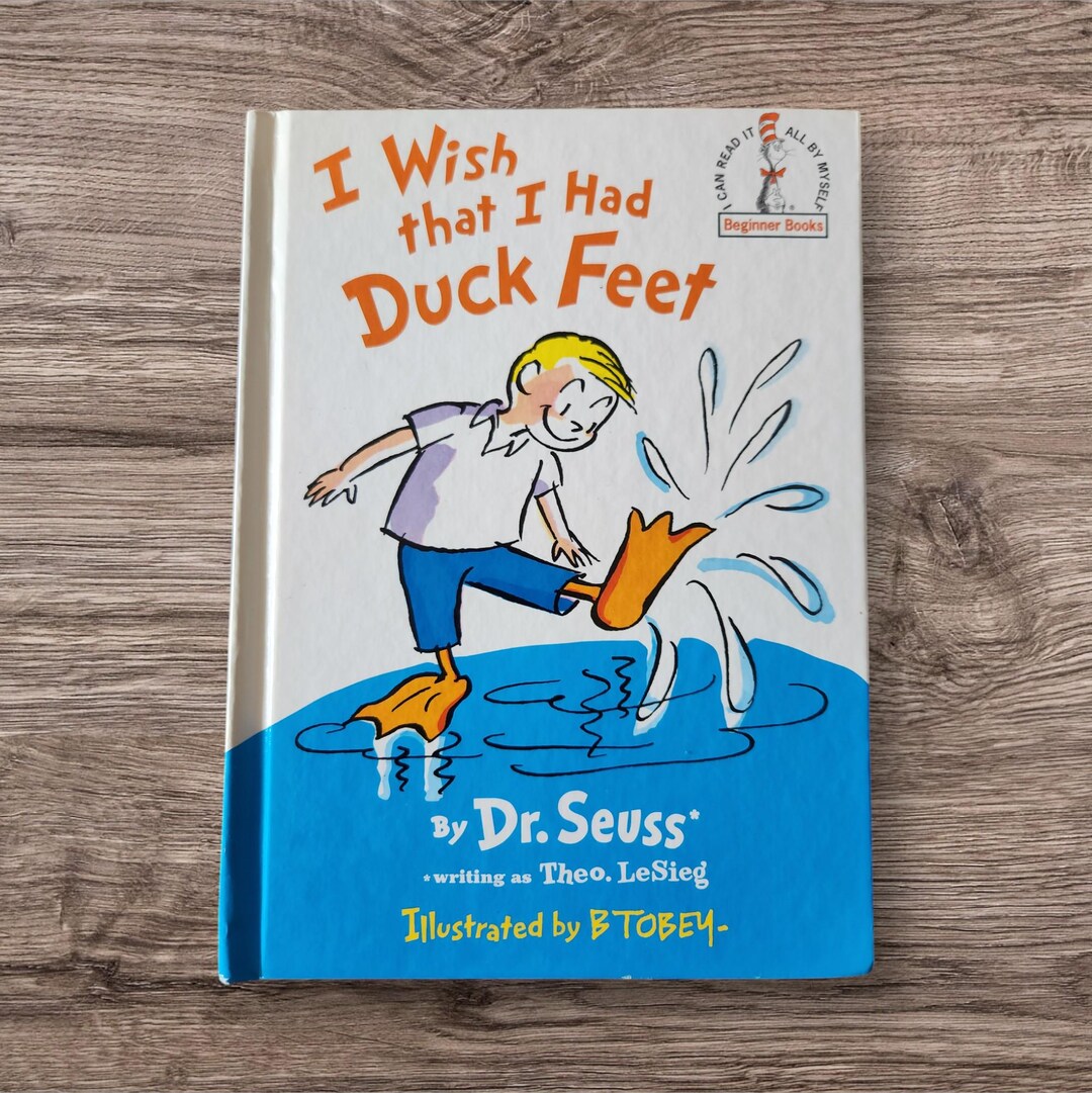 I Wish That I Had Duck Feet by Dr. Seuss (hardcover, 1993) - Etsy