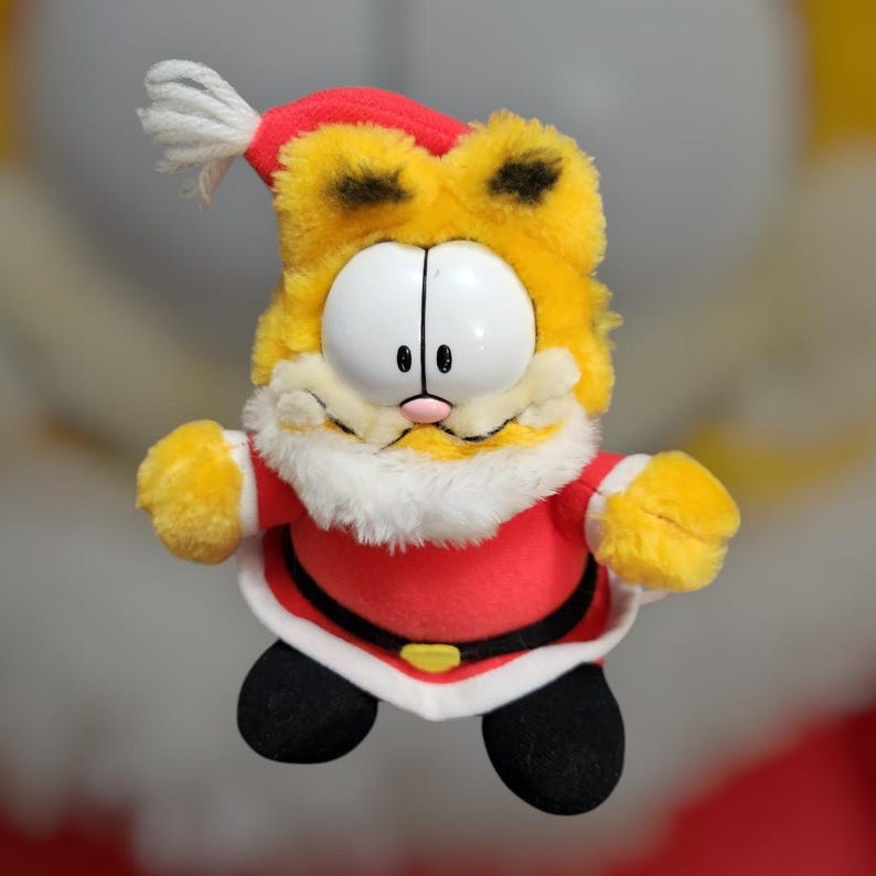 Vintage 1983 Garfield Mcdonalds Plush Stuffie Toy - Etsy