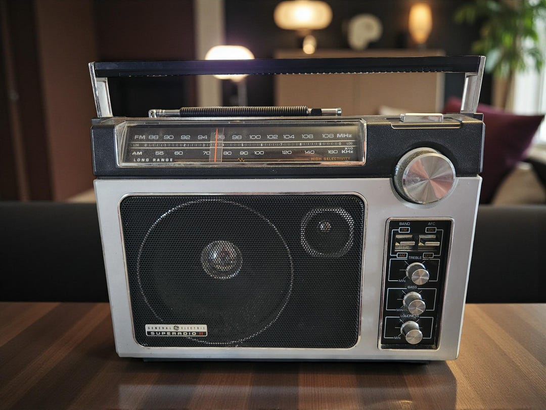 Vintage General Electric Superadio II | Tested and Working - Etsy