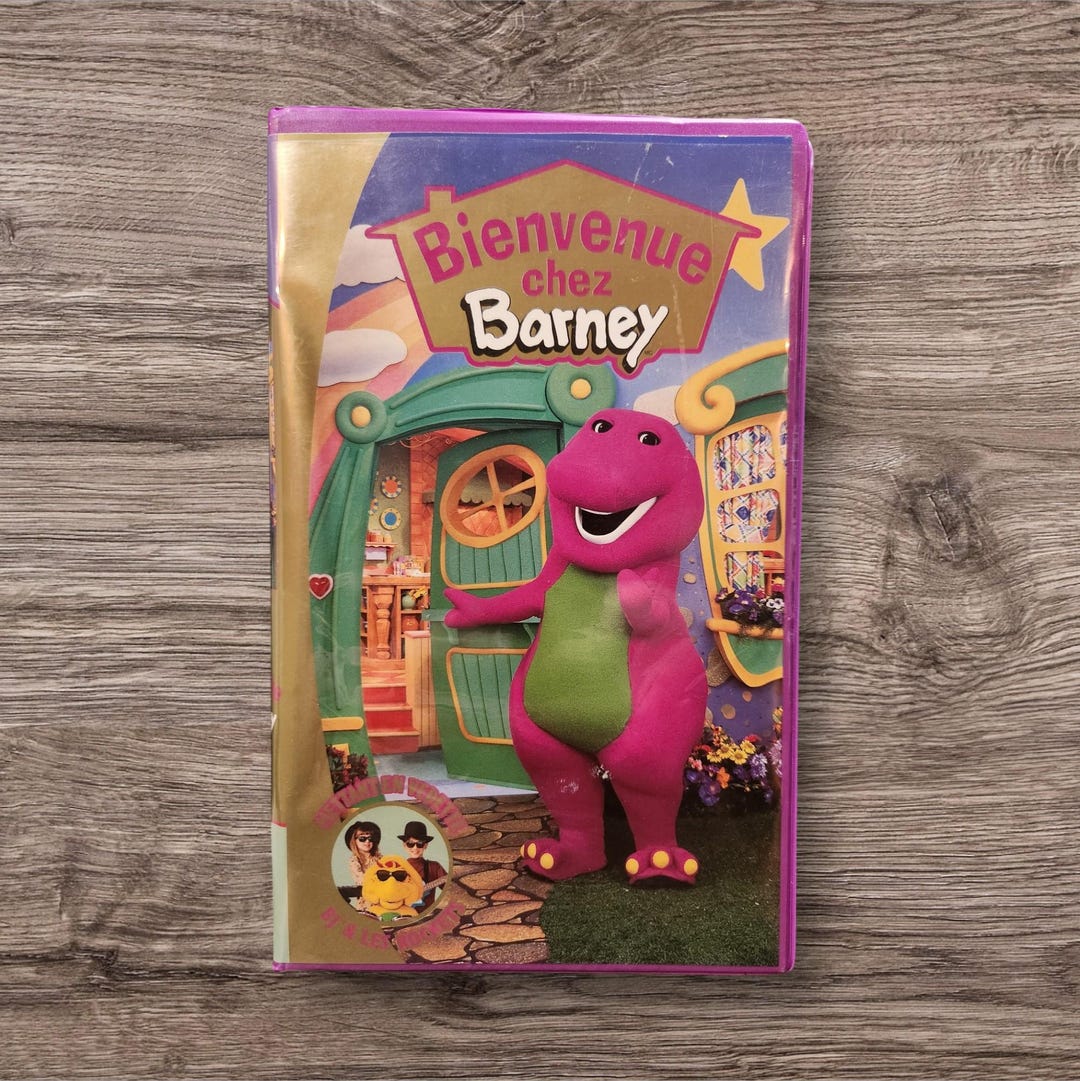 Bienvenue Chez Barney (VHS, 2000) - Etsy