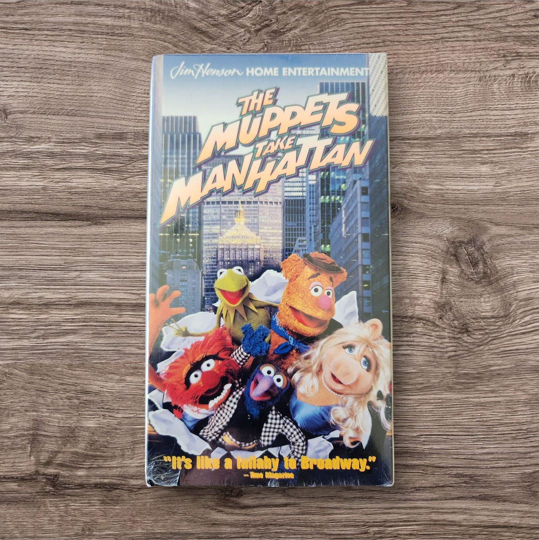 The Muppets Take Manhattan (VHS, 1999) - Etsy