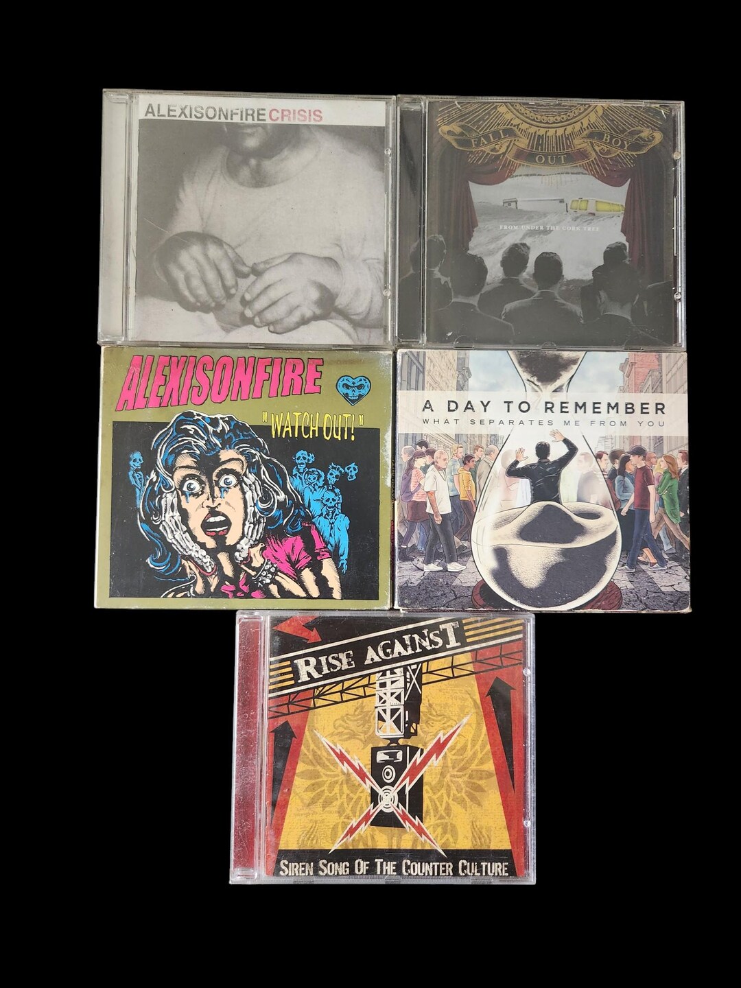 2000s Screamo Punk Emo Hardcore Metal Cd's| Alexisonfire | Fall Out Boy ...