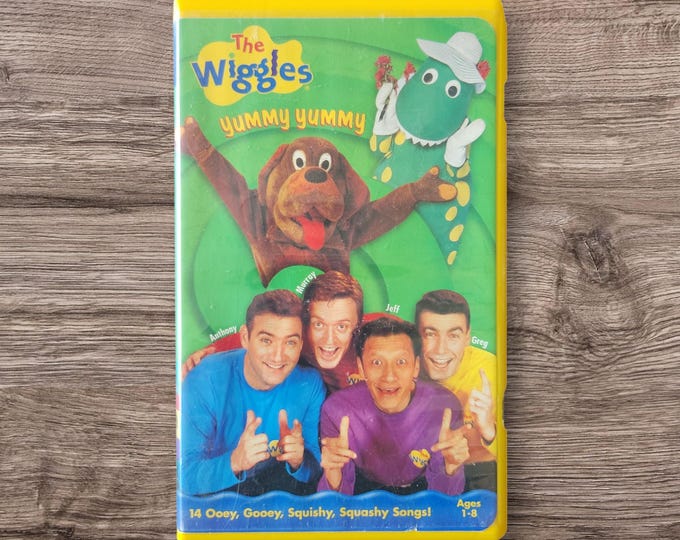 The Wiggles Yummy Yummy (VHS, 1999) - Etsy