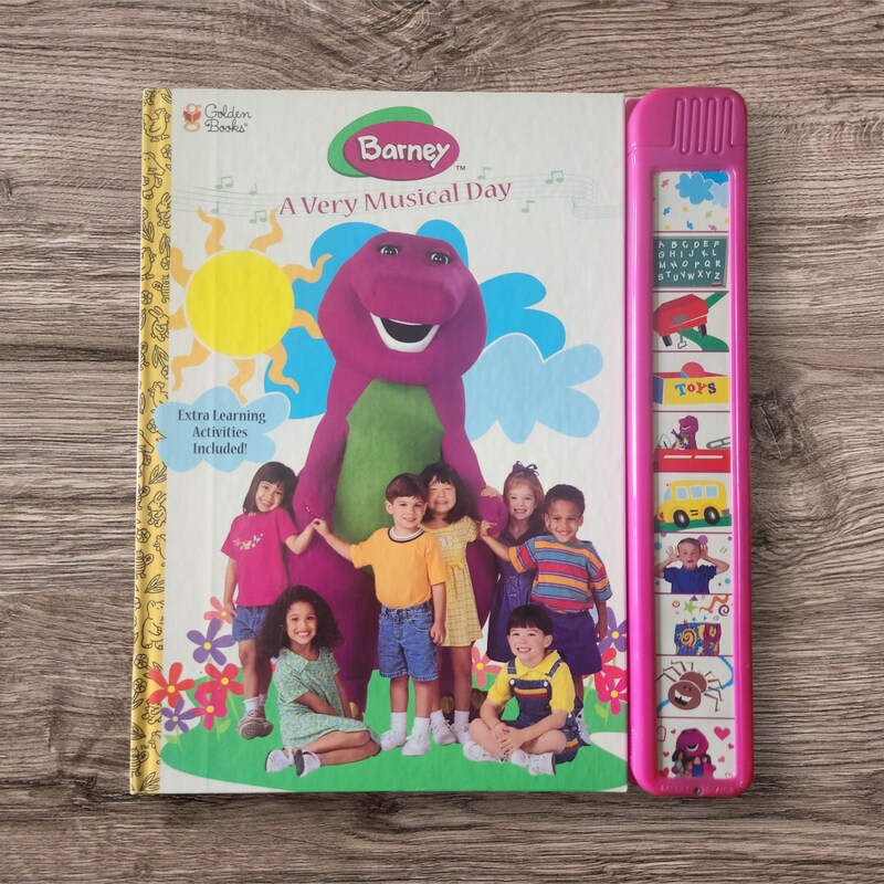 Barney Book - Etsy