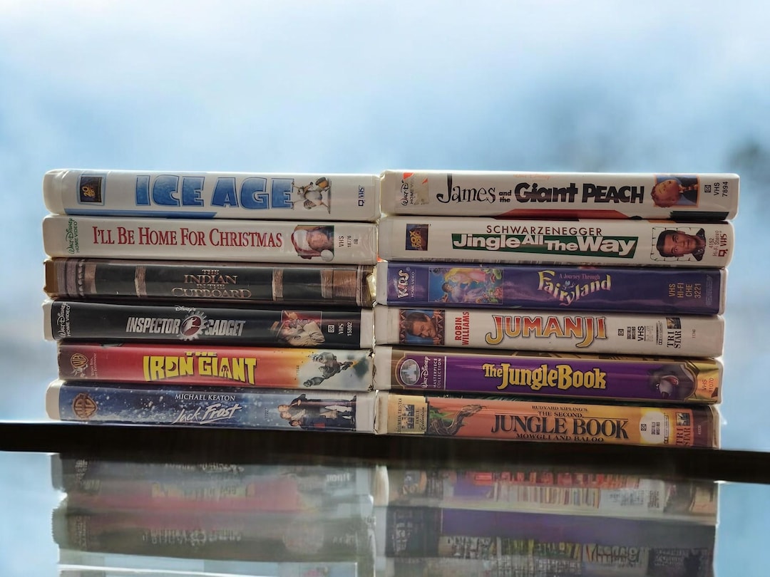 BUY 2 Get 1 FREE VHS Tapes Clamshell Kids Movies "i-k" - Etsy