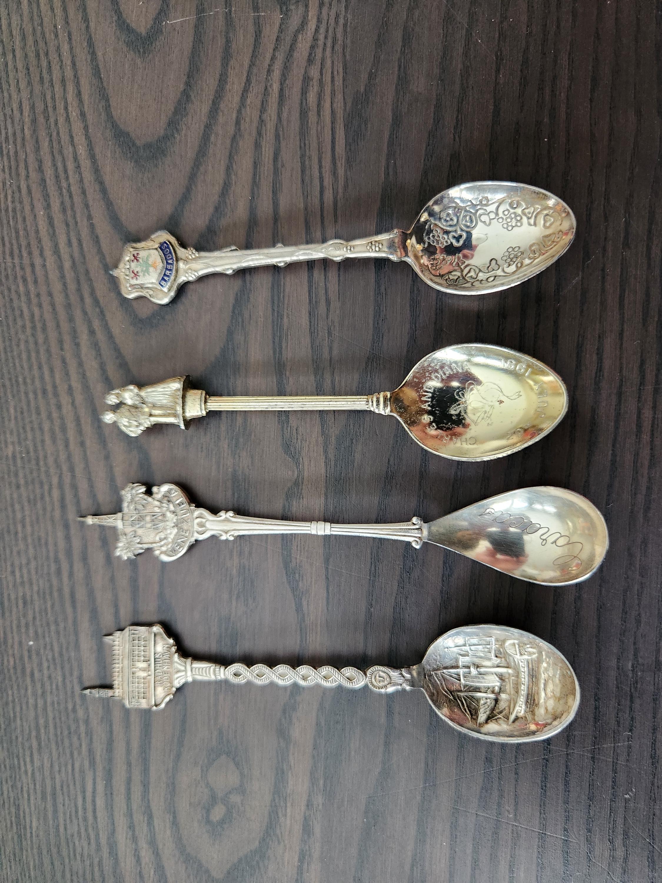 Vintage Collectible Spoons / Royal Wedding / Tourism - Etsy