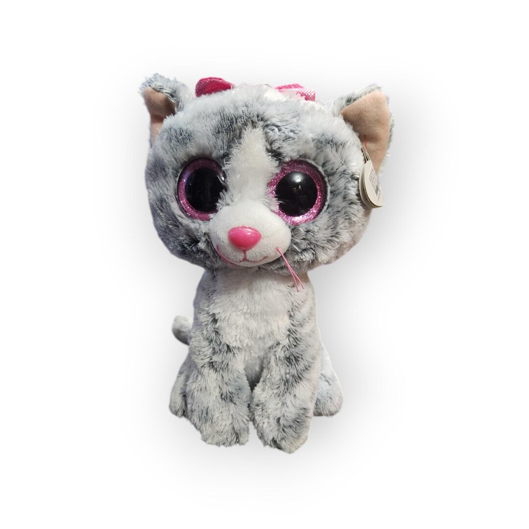 Ty Beanie Boos KIKI the Cat large 9 Inch - Etsy