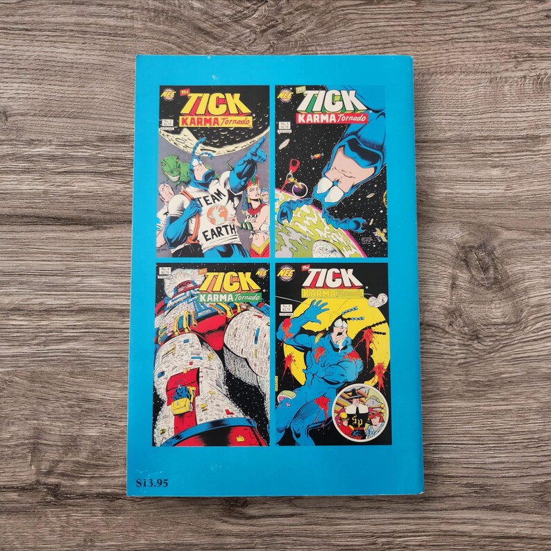 The Tick - Karma Tornado (NEC First Edition, October 1995) - Etsy