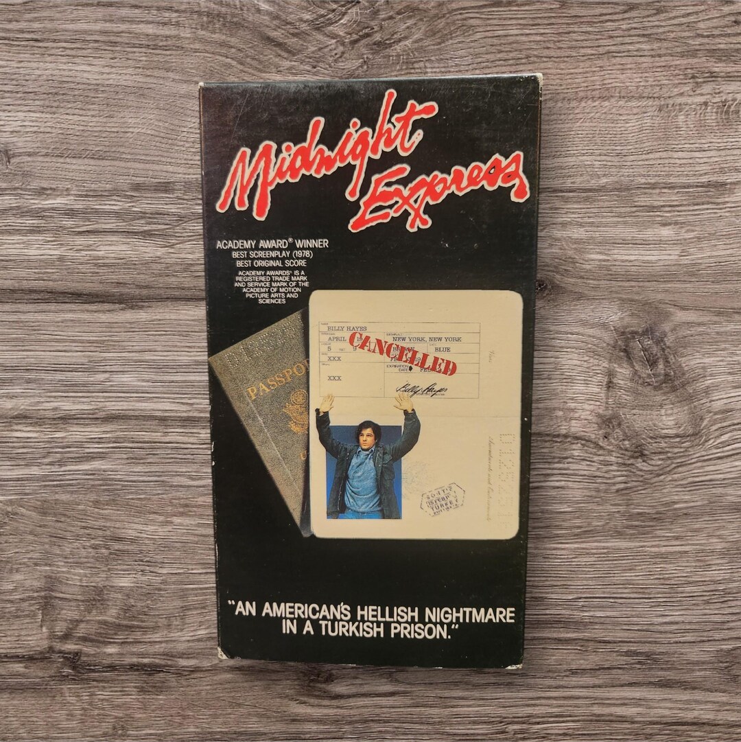 1978 Midnight Express (VHS, 1989) - Etsy