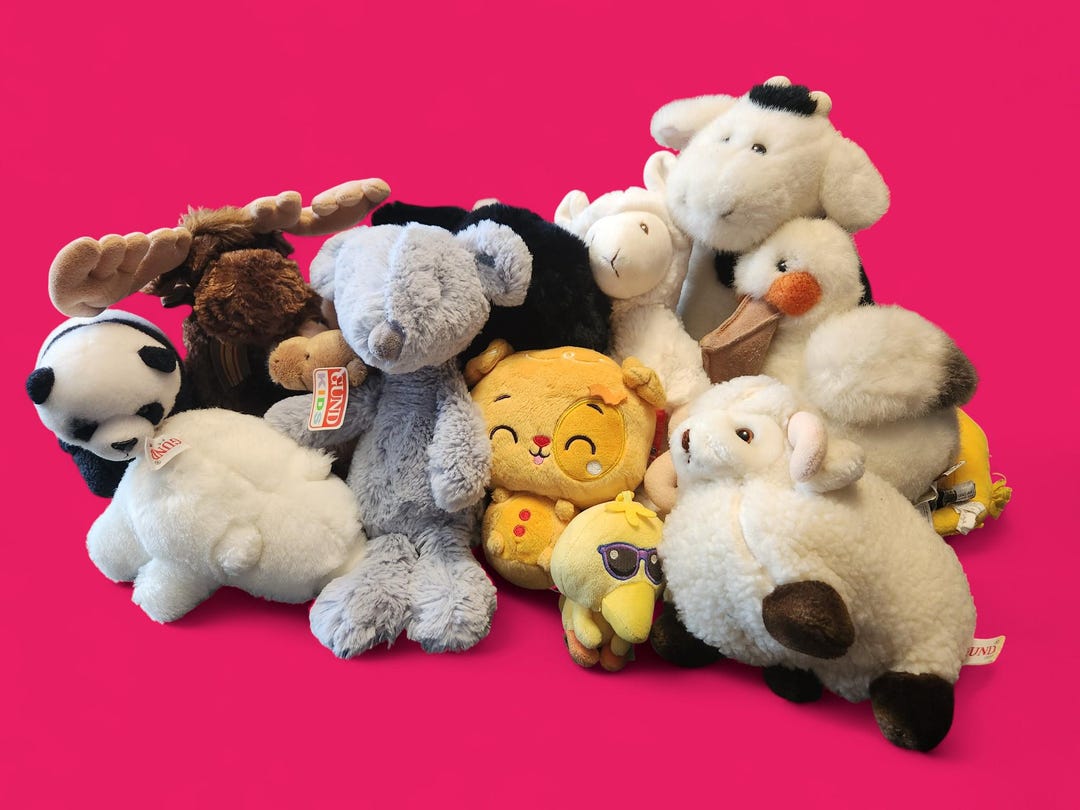 Vintage GUND Plush Toys Stuffed Animals Plushies Stuffies - Etsy