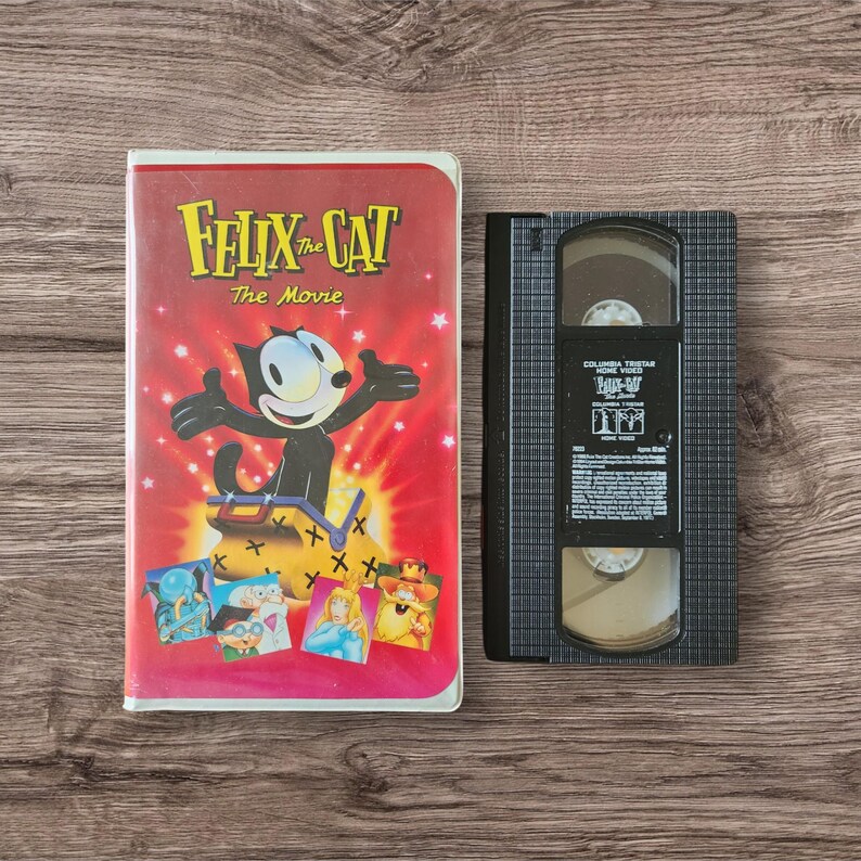 Felix the Cat: the Movie (VHS, 1994) - Etsy