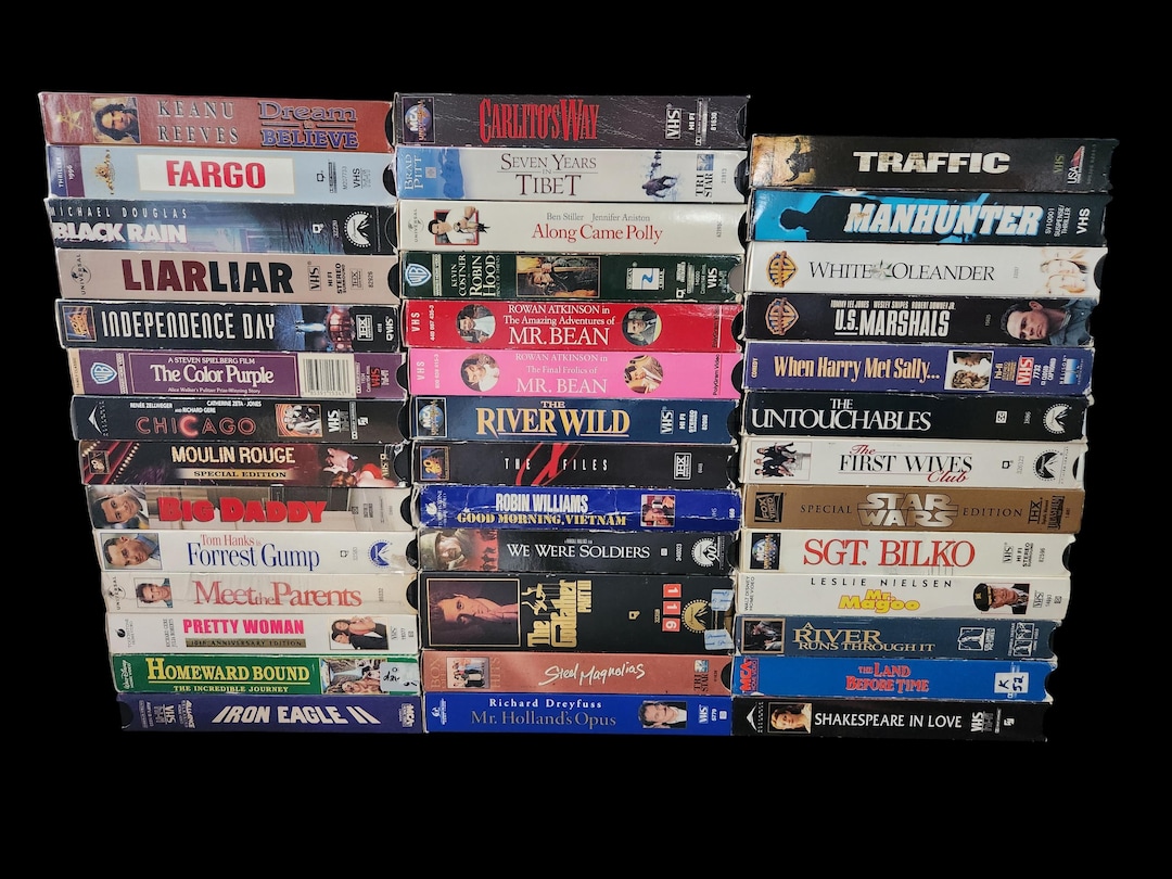 More CLEARANCE VHS Tapes Movies - Etsy