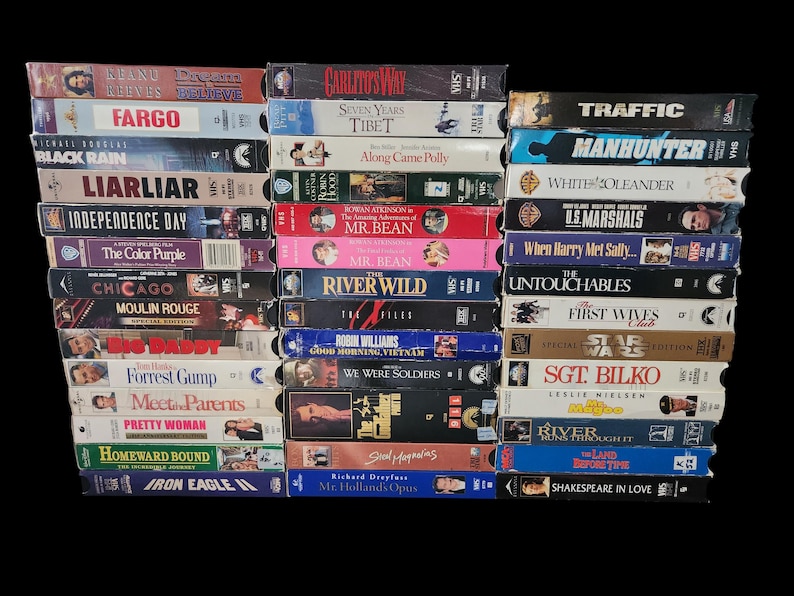 More CLEARANCE VHS Tapes Movies - Etsy