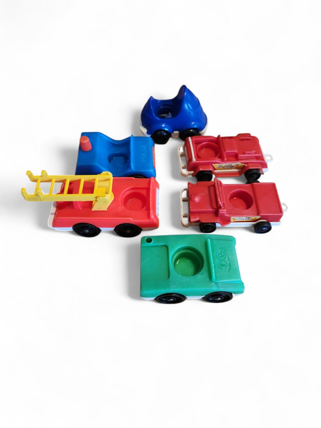 Vintage 1970s 80s Fisher Price Little People Cars Vehicles - Etsy